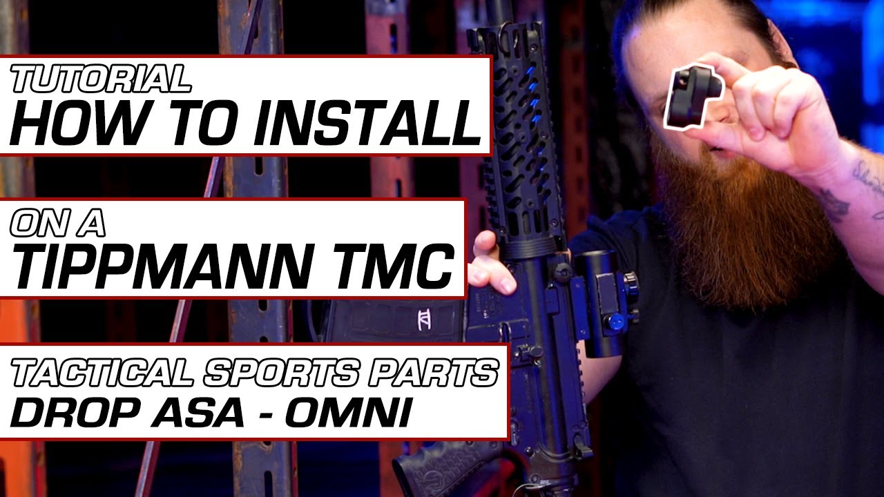 Tutorial - How to install - Tippmann TMC - Drop ASA OMNI [GER/ENG SUB ...