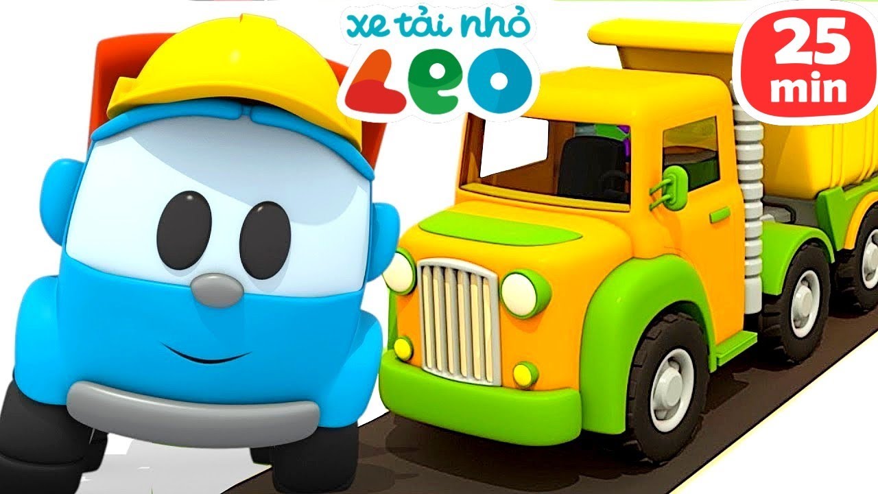 Trọn bộ Xe Tải Nhỏ Leo - Phim hoạt hình cho trẻ em bằng Tiếng Việt. Học ...