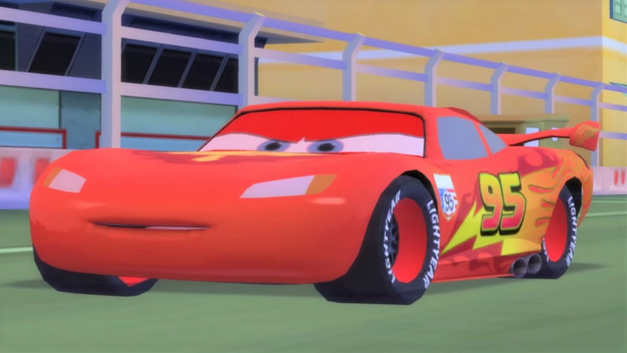 Disney Pixar Cars 2 - Lightning McQueen Racing in Italy - YouTube