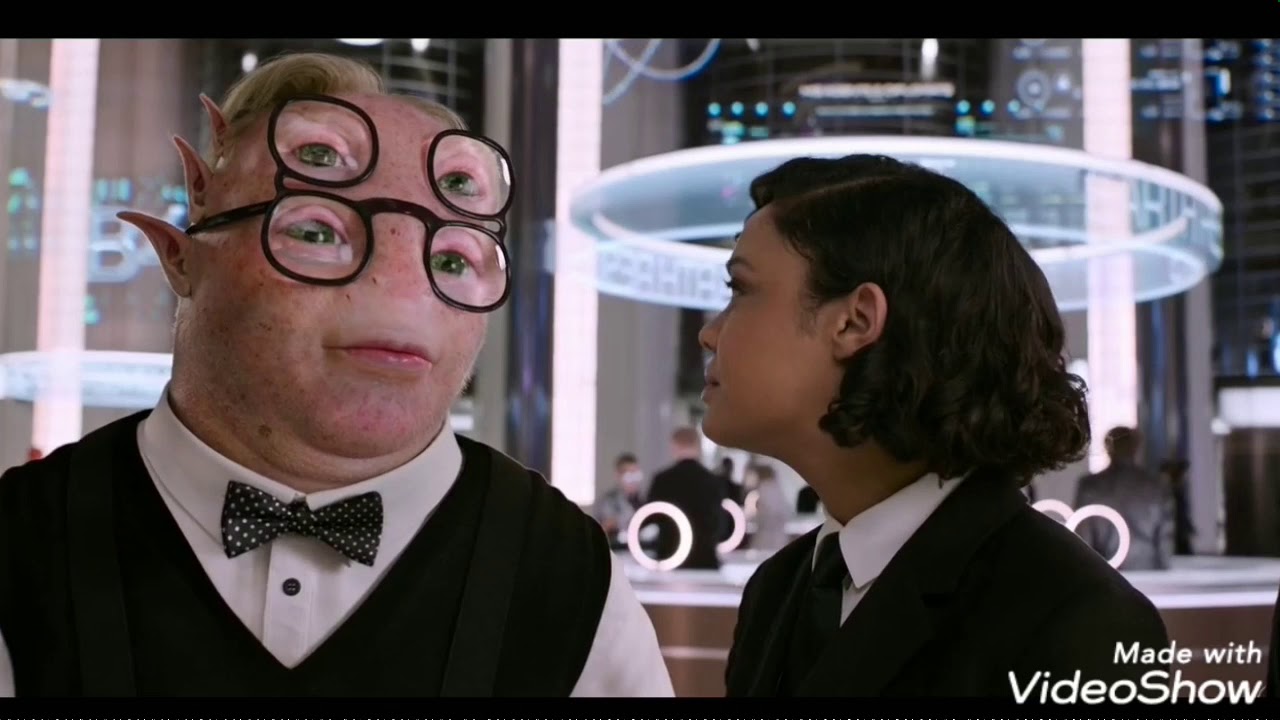 Agent H and agent M meeting scene #MAN IN BLACK INTERNATIONAL - YouTube