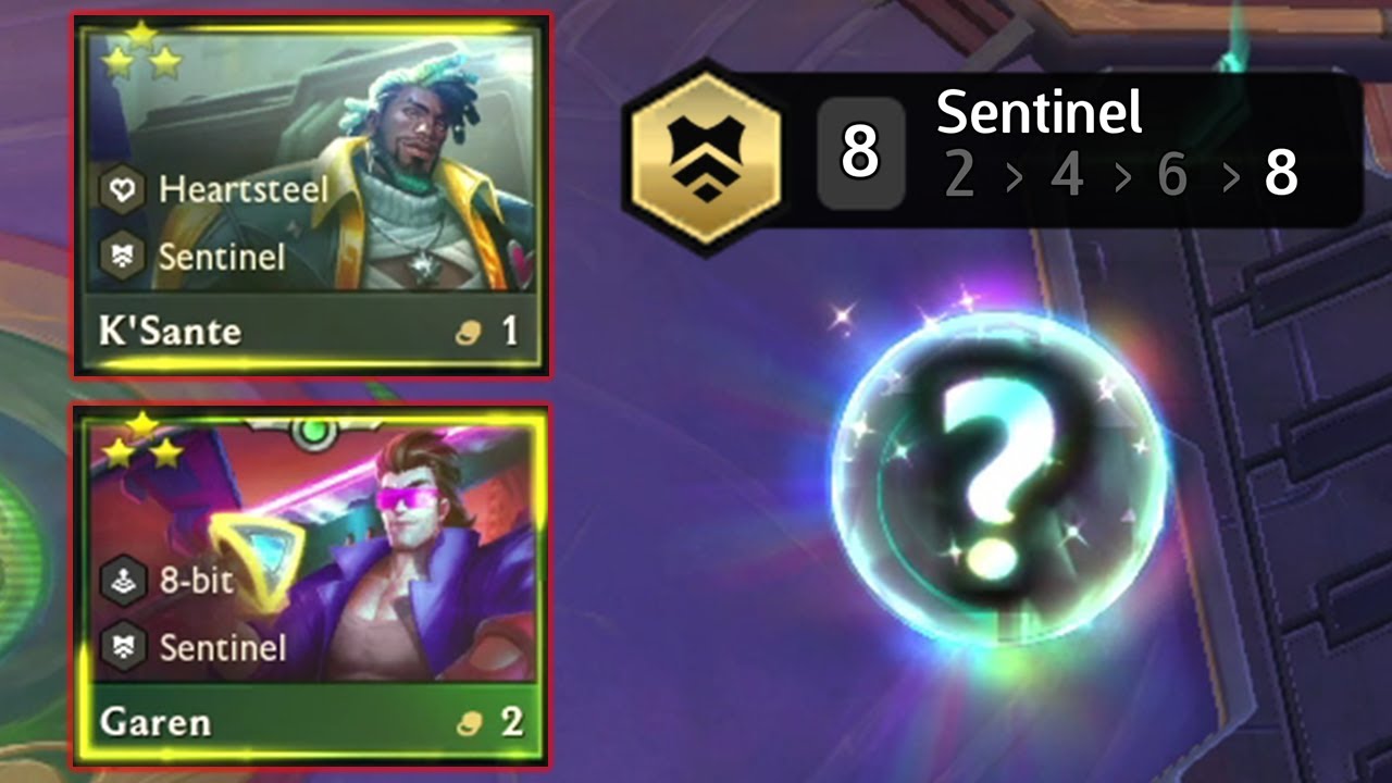 New Loot Prismatic Orb Gave Me 8 Sentinel - K'Sante & Garen Reroll ...