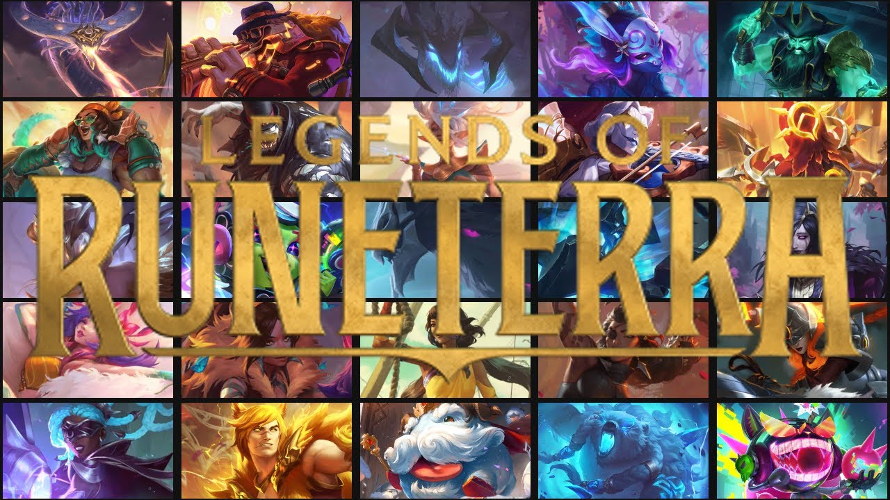 Legends of Runeterra (2023): ALL UNITS, SKINS, CHAMPIONS & LEVEL-UP ...