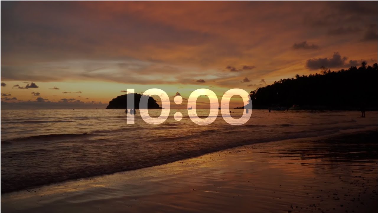 10 Minute Timer Countdown - Calm and Relaxing Music - YouTube