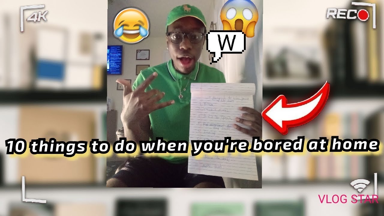 10 THINGS TO DO WHEN YOURE BORED !!! AT HOME - YouTube