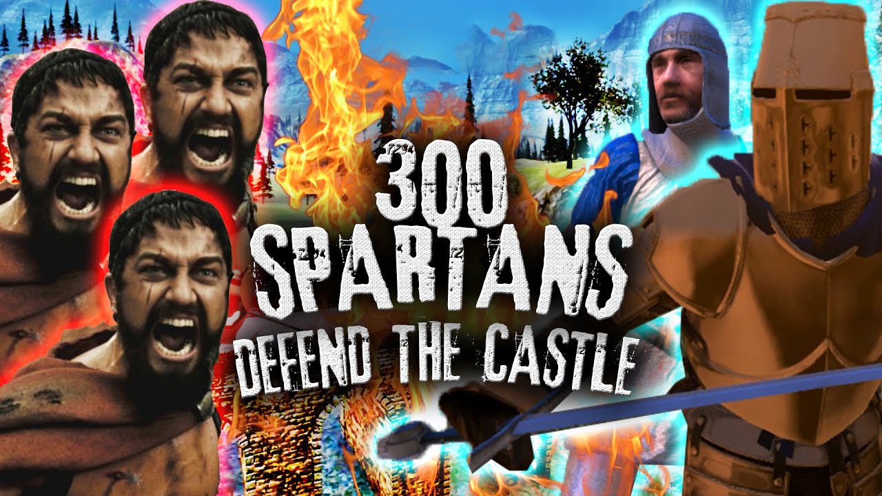 300 SPARTANS DEFEND THE CASTLE! 300 vs 20.000 | Ultimate Epic Battle ...