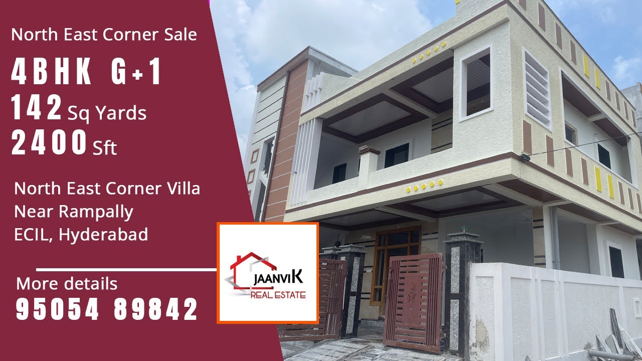 Video No 709 |East Villa G+1 142 North East Corner House For Sale In ...