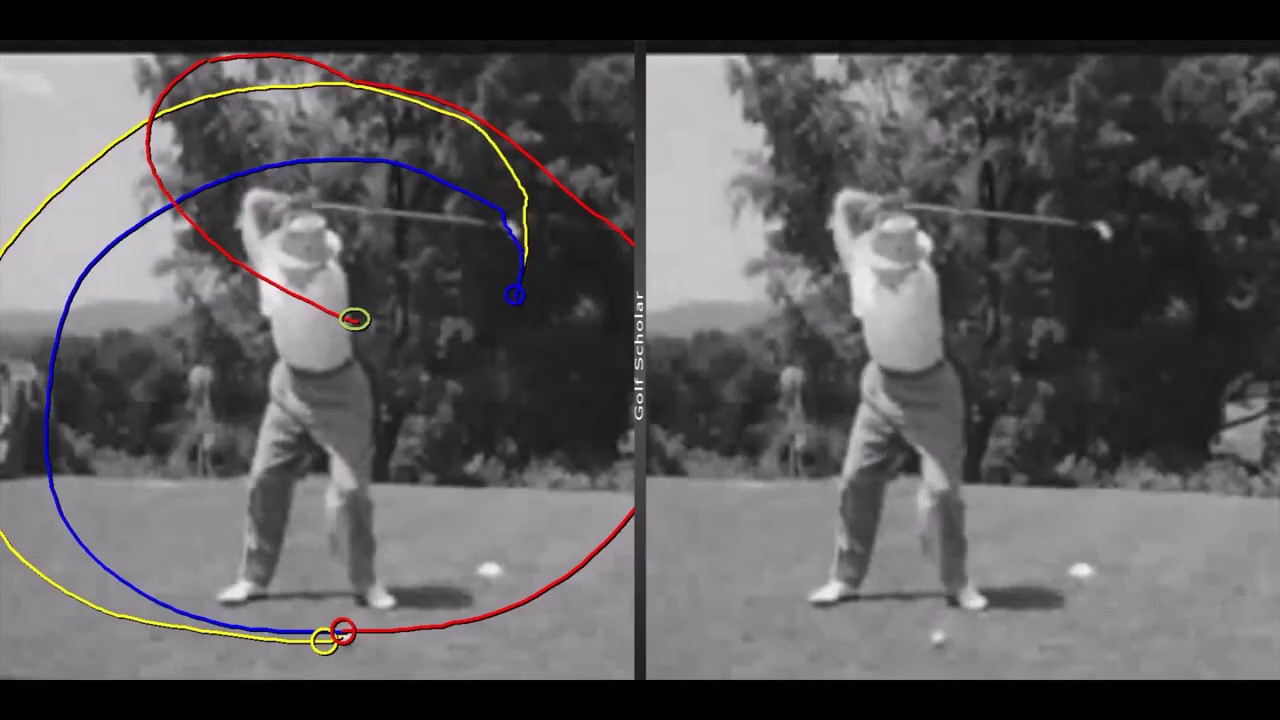 Byron Nelson, Ben Hogan, Sam Snead - Golf Swing - Tracer - Legends ...