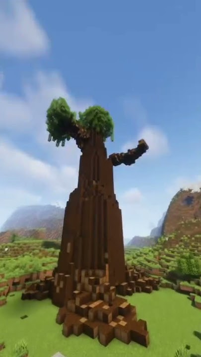 Minecraft Giant Tree Build Timelapse! - YouTube