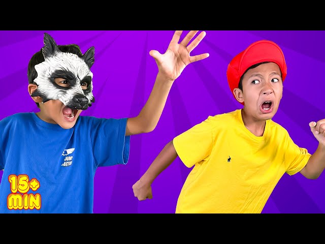 Big Grey Wolf Go Away + More Kids Songs and Nursery Rhymes - Videos For ...