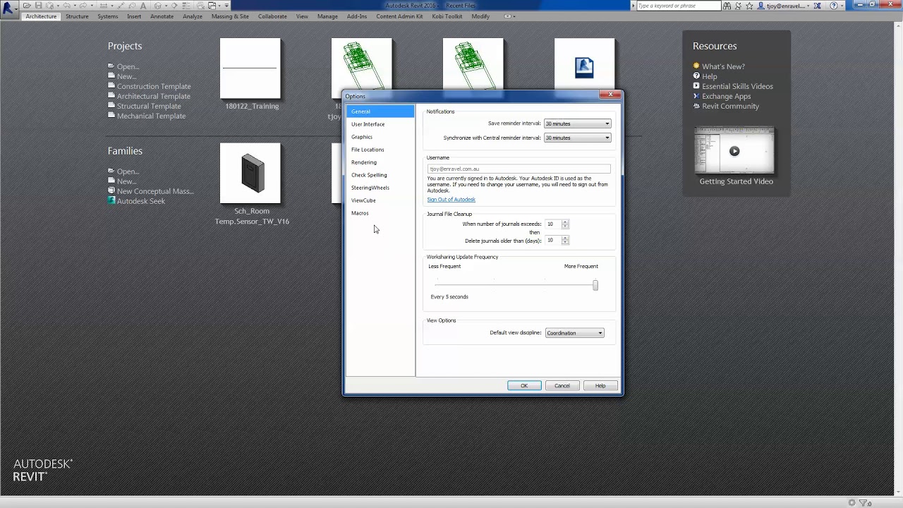 Revit Template File Location - YouTube