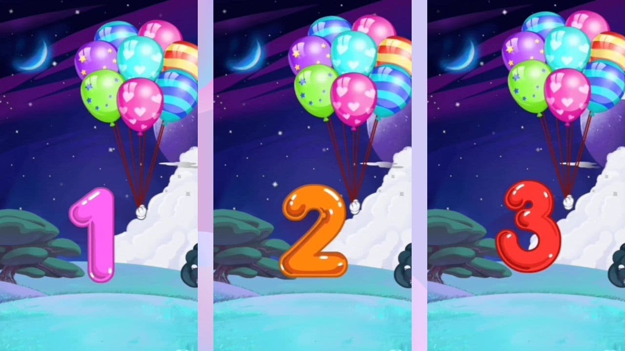 One to twenty counting for kids | nursery rhymes and learning stories ...