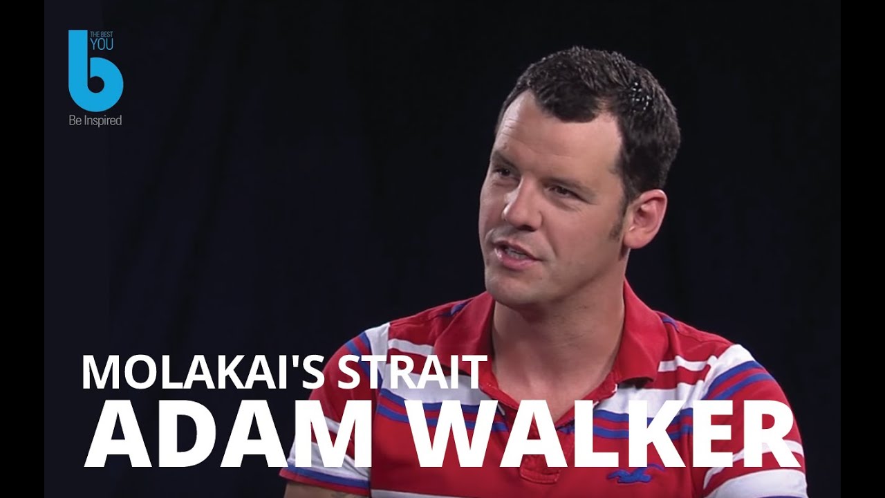 Adam Walker talks about Ocean seven and swimming across the Molakai's ...
