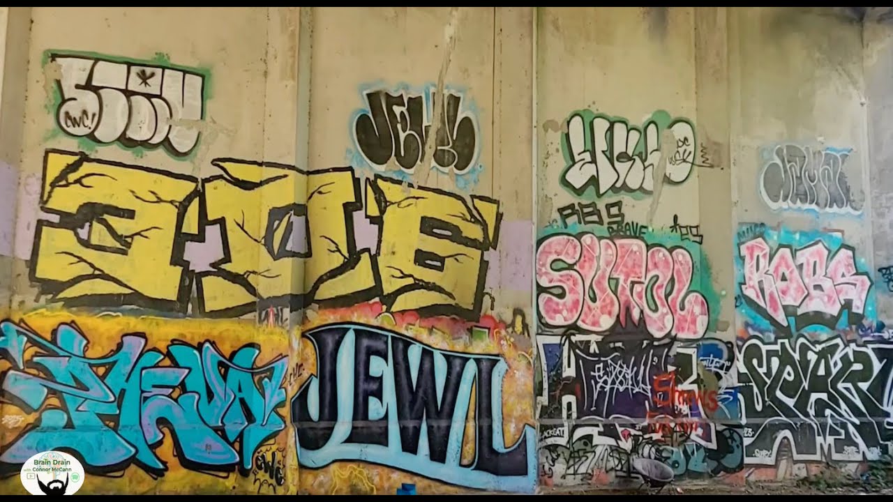 A Freeway Graffiti Gallery & Legendary Writers | IRL Graff - YouTube