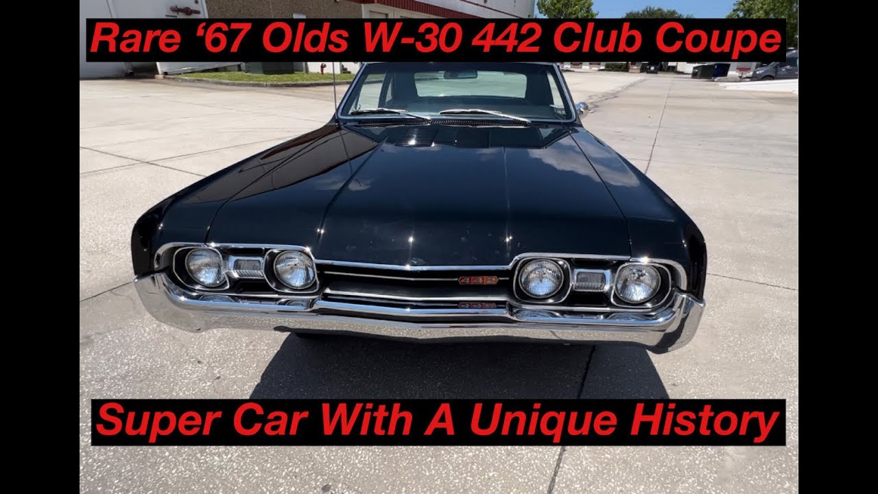 Super-Rare '67 W-30 4-4-2 Sports Coupe - YouTube