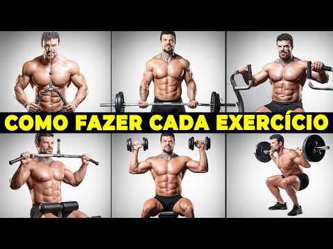 Guia Completo dos Exercícios mais Fáceis da Musculação!