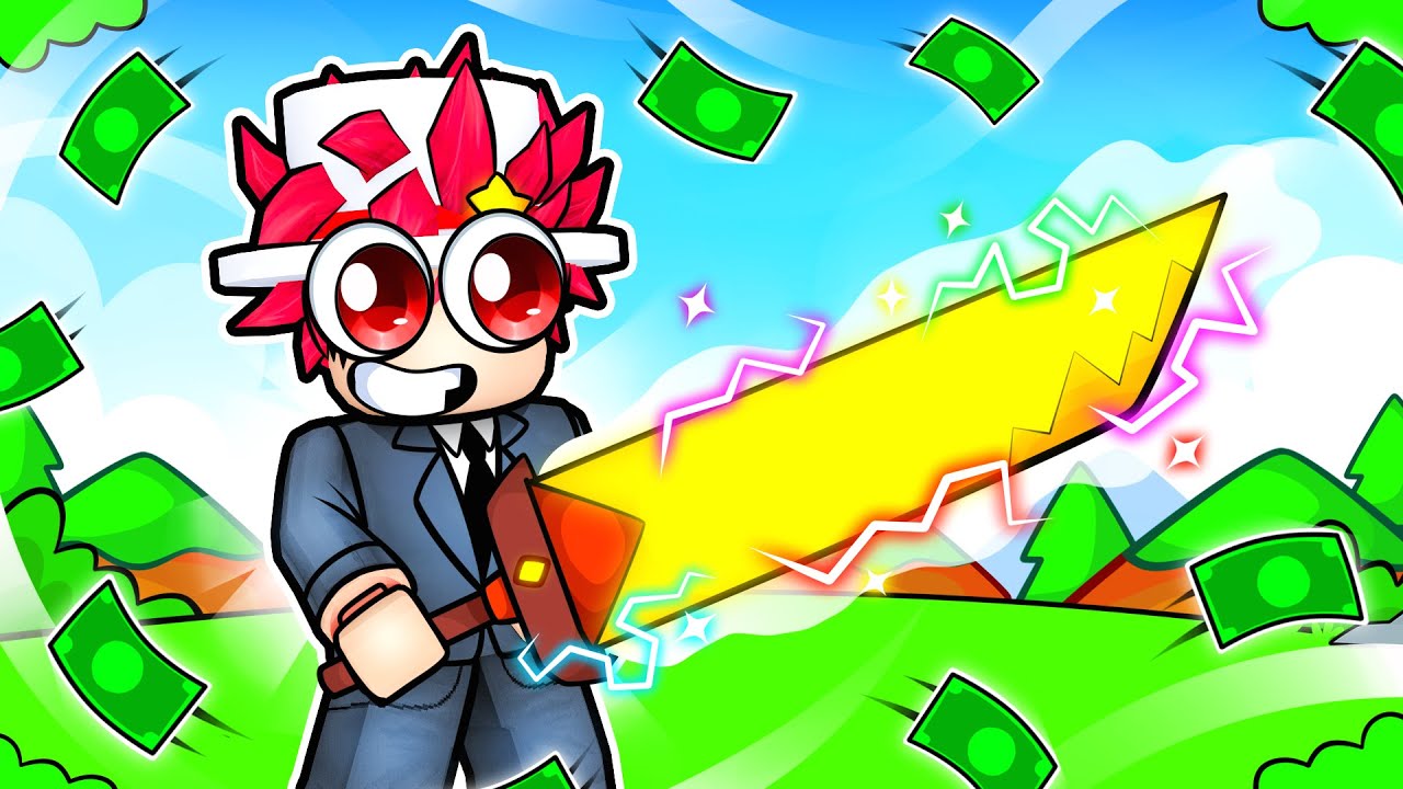 I GOT MAX LEVEL SWORD IN ROBLOX - YouTube