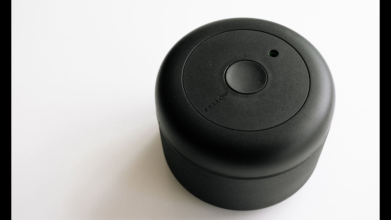 Fellow Atmos unboxing - Matte Black 0.4L Coffee Vacuum Canister - YouTube