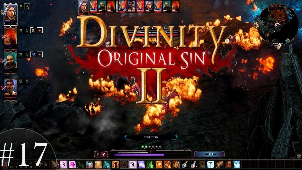 Divinity: Original Sin 2 - Fire Slug Battle (Part 17) - YouTube