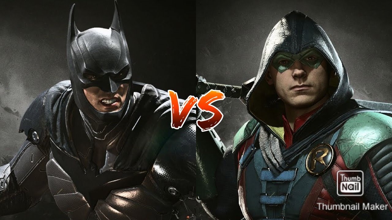 Batman VS Robin Injustice 2 - YouTube