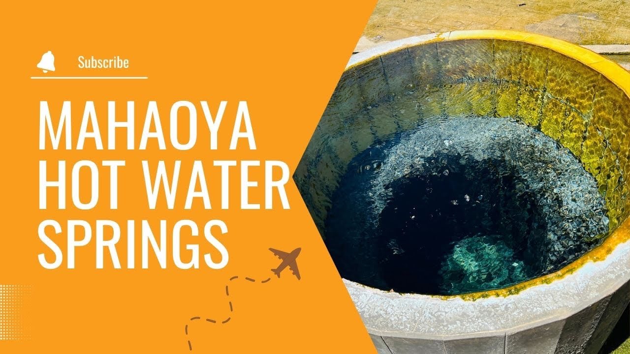 Mahaoya Hot Water Springs - YouTube