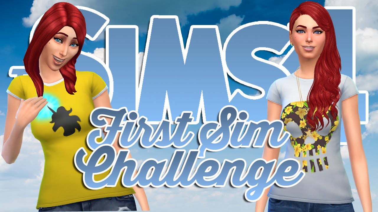 My First Sim Tag // Sims 4 CAS - YouTube