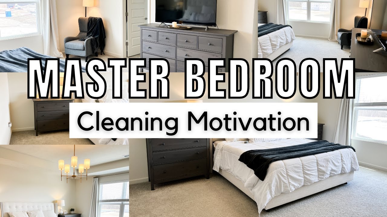 MASTER BEDROOM CLEANING MOTIVATION | CLOSET ORGANIZATION AND DECLUTTER ...