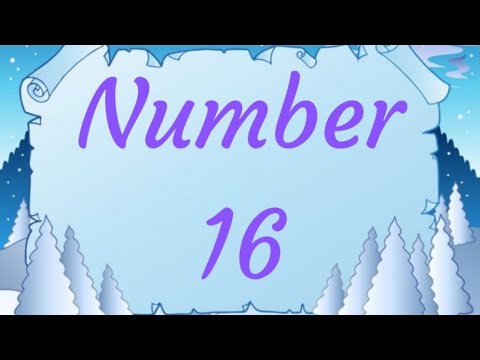 Number 16 || Count || Kindergarten || - YouTube