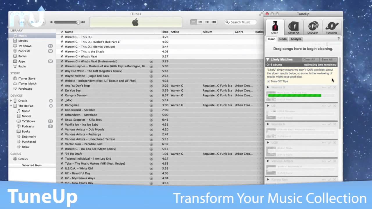 TuneUp Screencast - MacUpdate Promo - YouTube