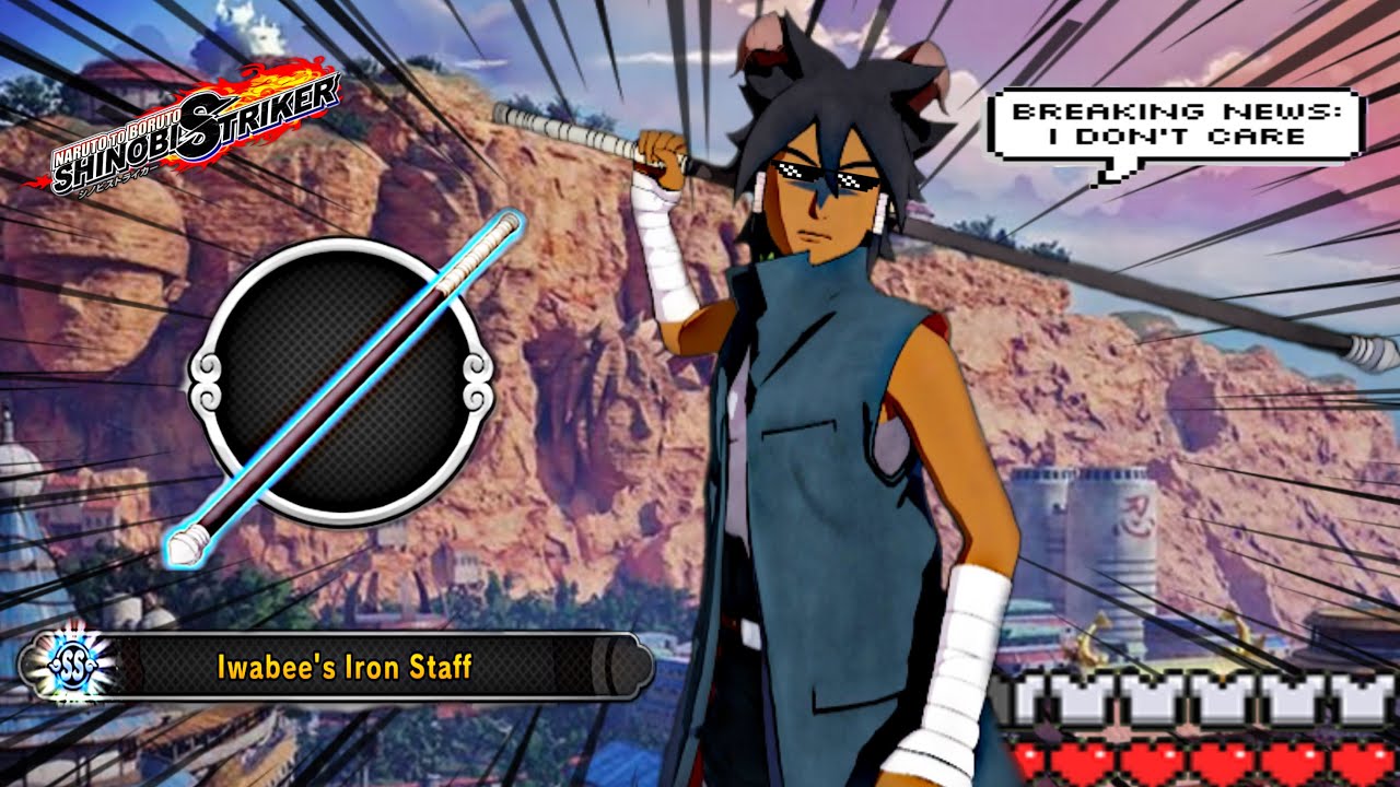 Shinobi Striker Iwabe Iron Staff Experience.Exe - YouTube