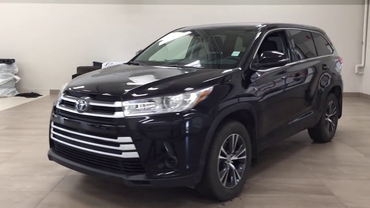2019 Toyota Highlander LE Review - YouTube