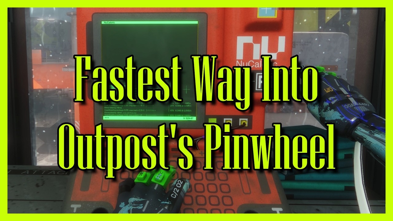 Fastest Way Into Outpost's Pinwheel - Marathon - YouTube