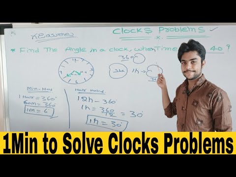 How to Solve Clock Problems Reasoning Tricks in Telugu and English, Analytical skills degree 4th ...