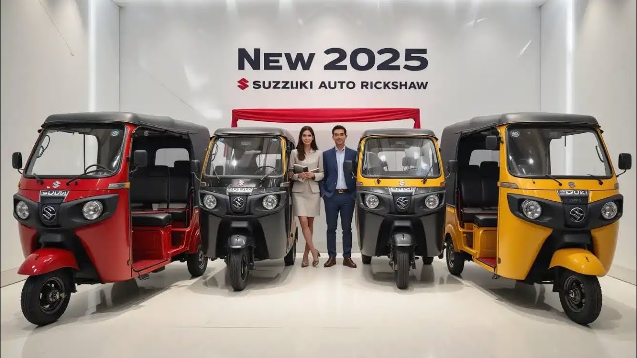 "2025 Suzuki Auto Rickshaw Will SHOCK You – Full Review + Price!" - YouTube