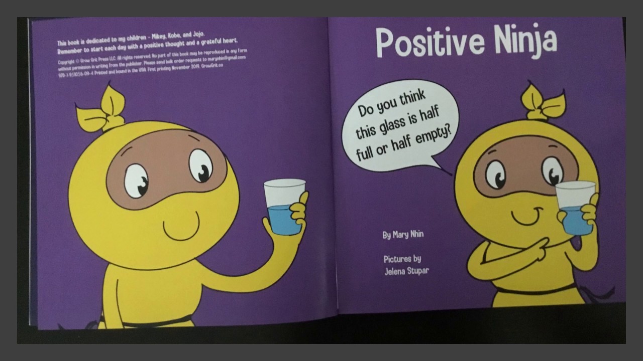 SEL book reading with Dr. T-M: "Positive Ninja" by Mary Nhin - YouTube