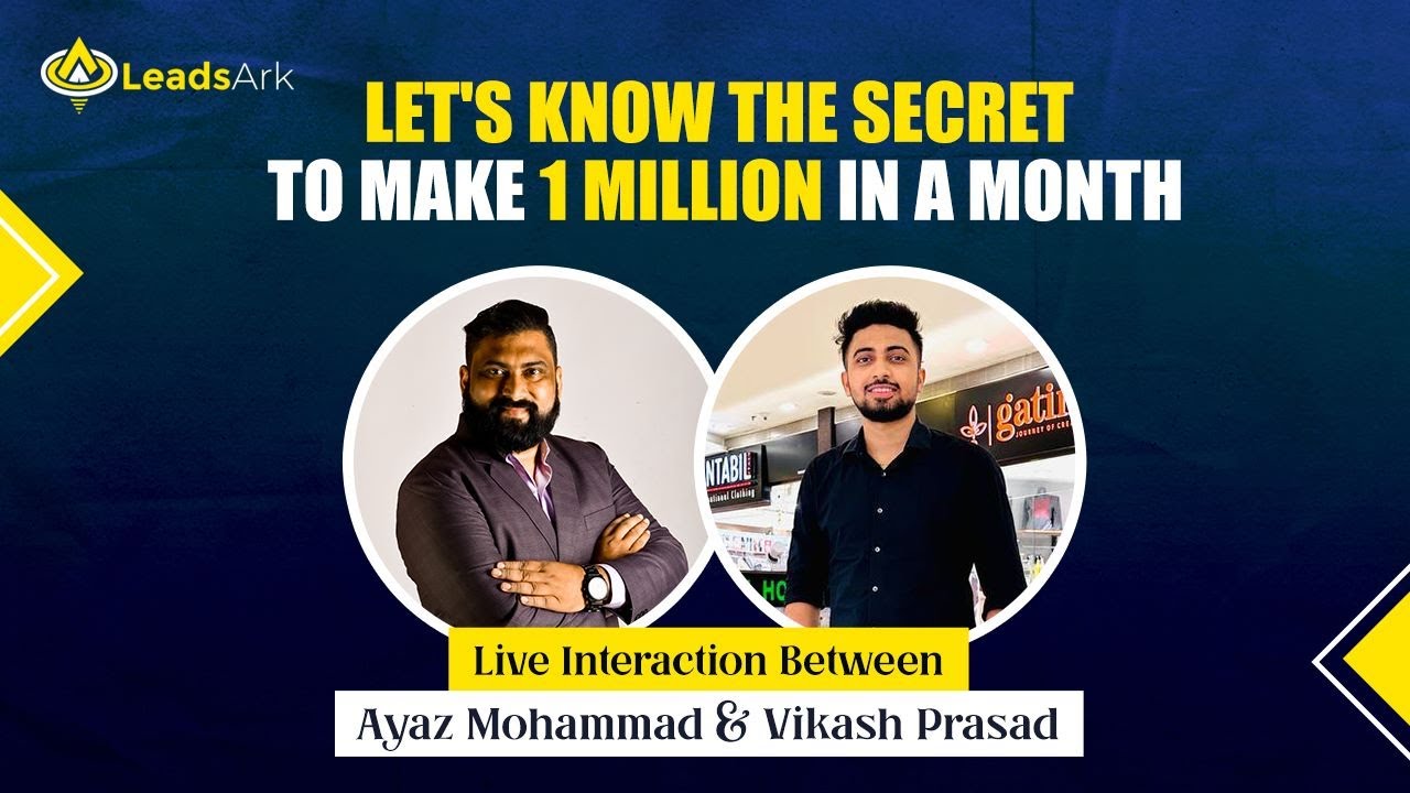 1 Million in 1 Month || Live Interaction b/w Ayaz Mohammad & Vikash ...