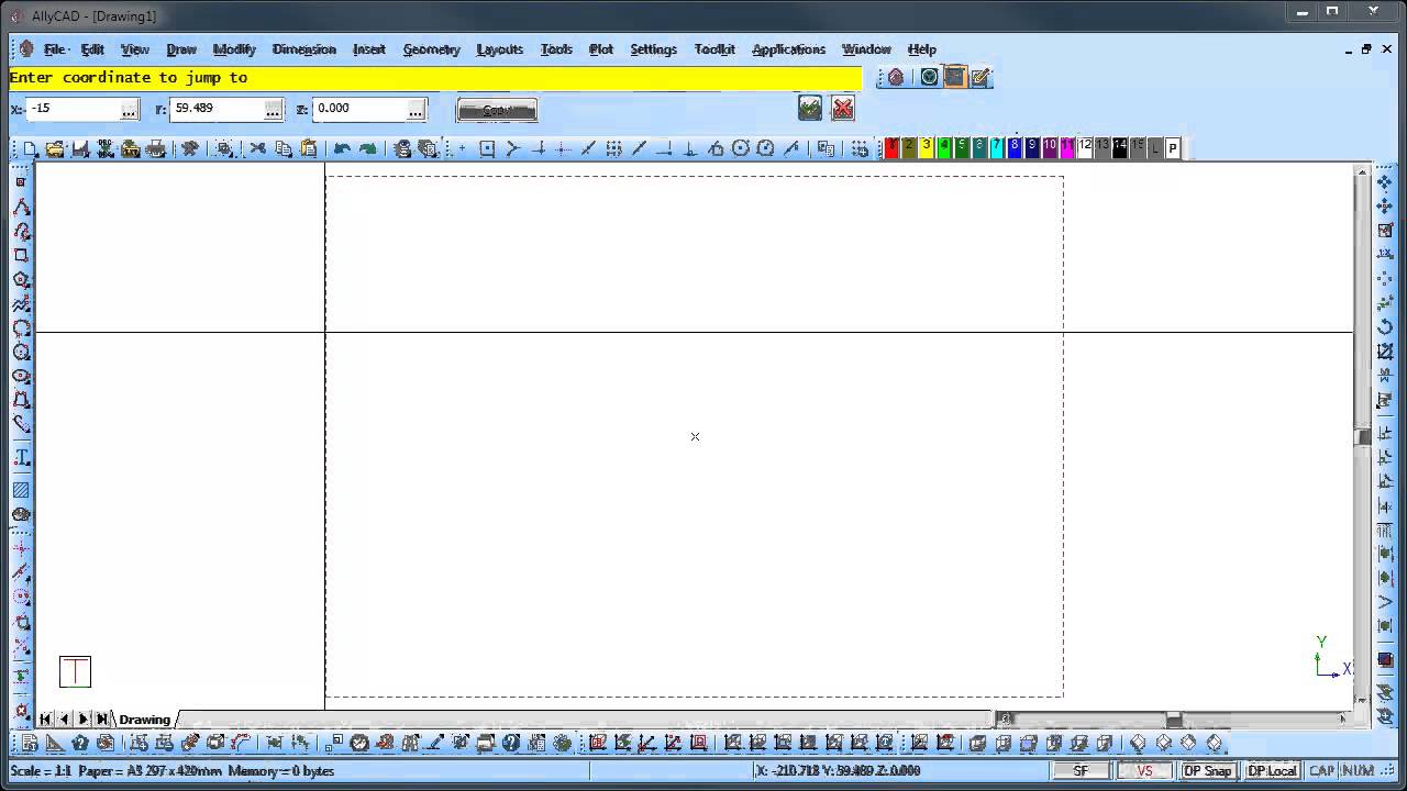AllyCAD Software: Duplicating Entities using the Drop Function - YouTube