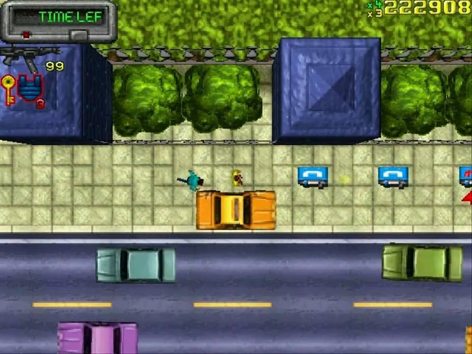Grand Theft Auto 1, PC, Area 1 - Liberty City - Level 1. Part 2 - YouTube