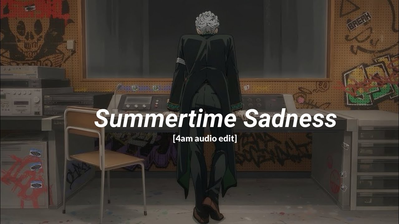 summertime sadness - lana del rey [edit audio] - YouTube
