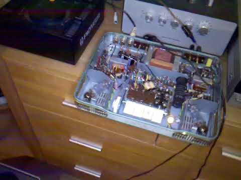 Telefunken S81 Röhrenverstärker mit RFT BR 25 Boxen - YouTube