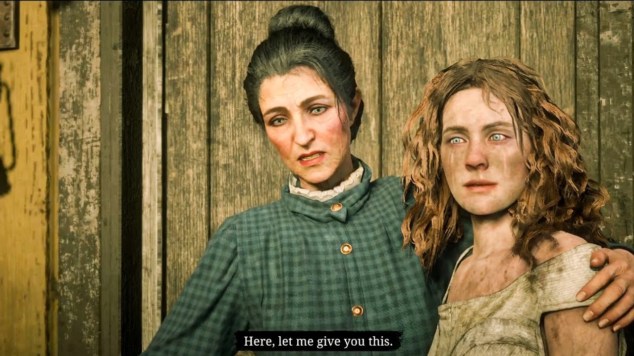 Arthur Save The Girl In RDR 2 || Epic Fight - YouTube