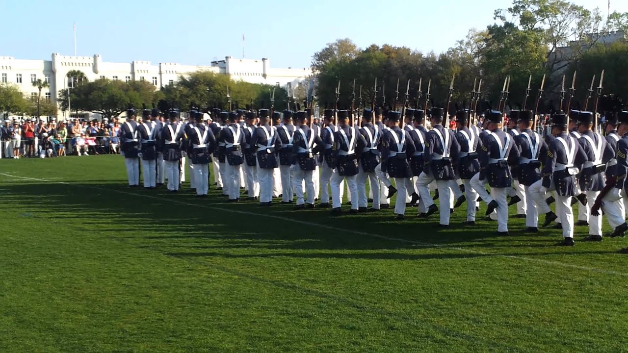 2012 Citadel Summerall Guards final performance - YouTube