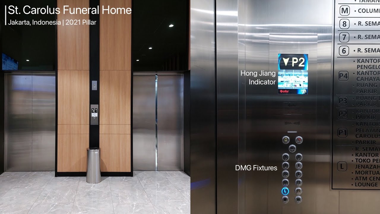 2021 Pillar Traction Elevator at St. Carolus Funeral Home, Jakarta ...