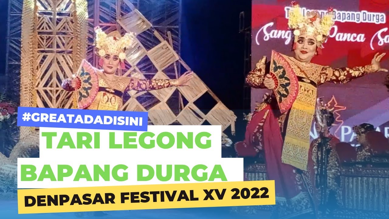 "HIPNOTIS" PENONTON ?! INILAH TARI LEGONG BAPANG DURGA | DENPASAR ...