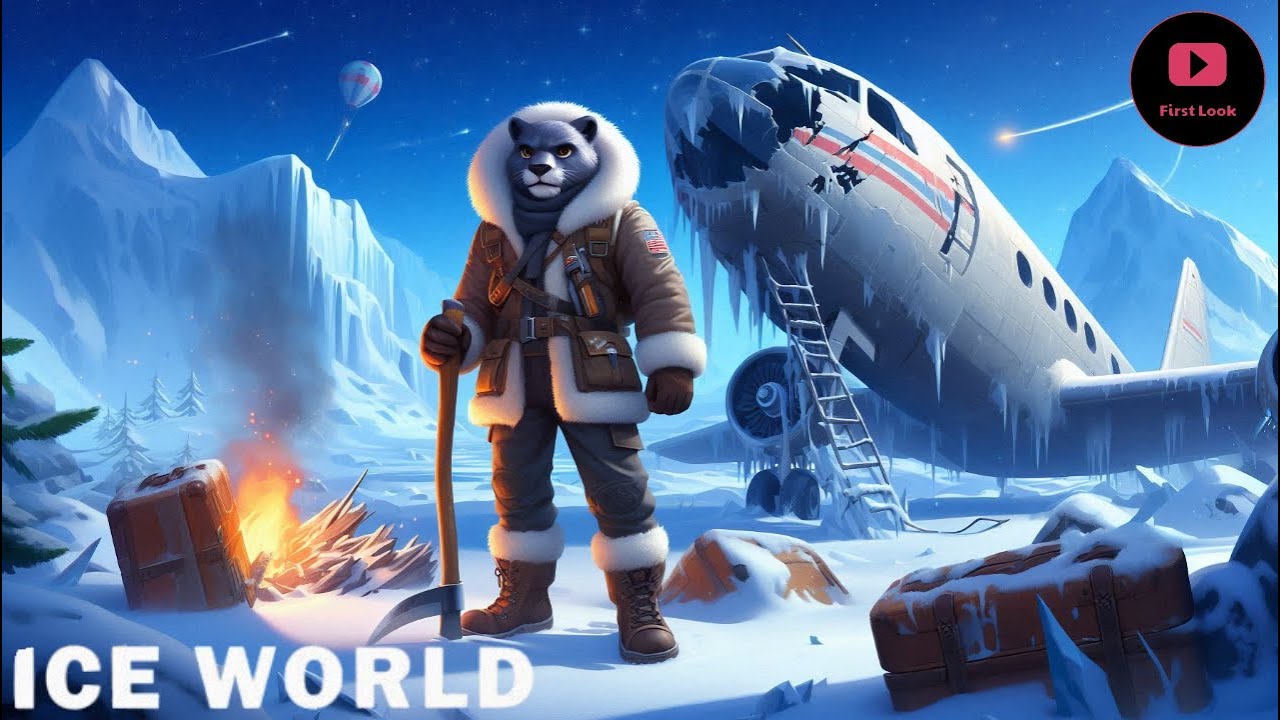 Ice World: It's Time To BUILD The Greenhouse And EXPLORE! - YouTube