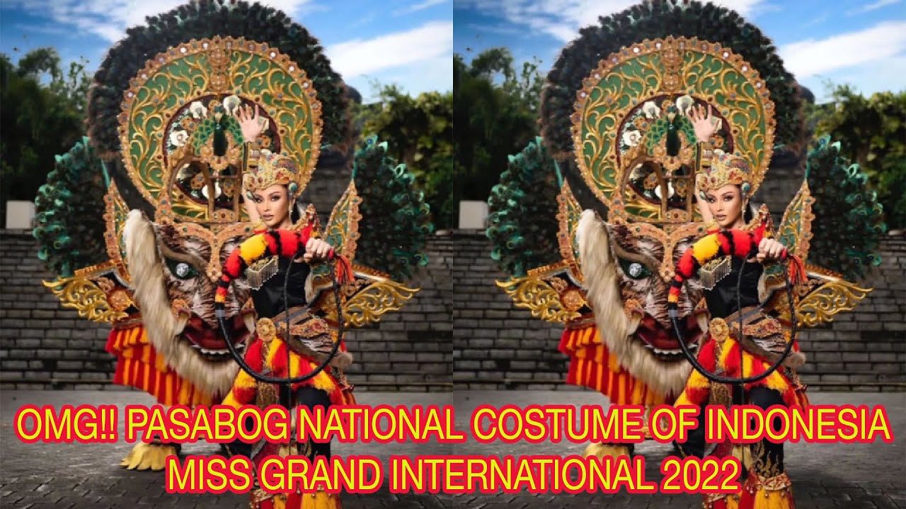 Indonesia Pasabog Latest National Costume MISS GRAND INTERNATIONAL 2022 ...