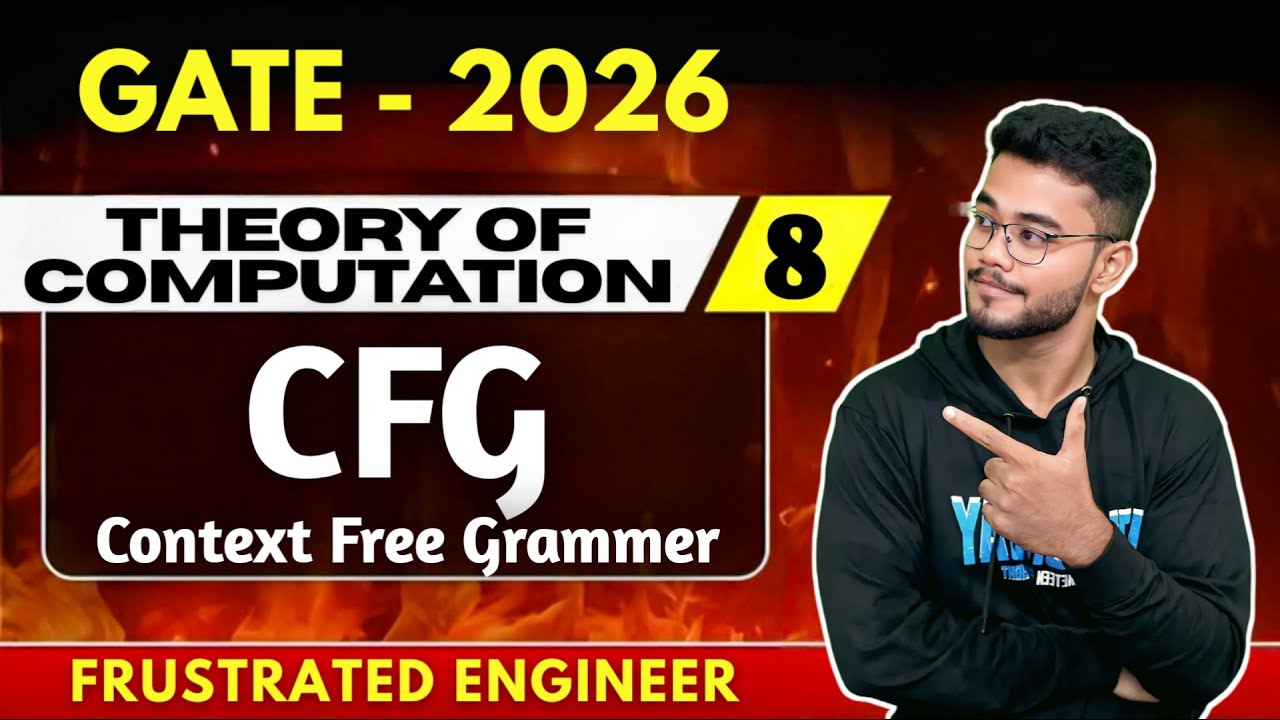 CFG : 1 SHOT (Concepts+PYQs) 🎯| GATE CSE || FRUSTRATED ENGINEER 😈 - YouTube