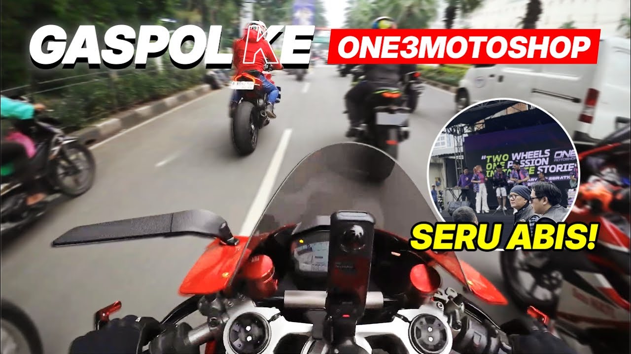 Rolling Moge ke One3Motoshop T8 Anniversary! | Sency – Alam Sutra Rolling Cinematic View! - YouTube