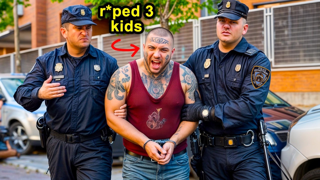 When Psycho Predators Realize They've Been Arrested - YouTube