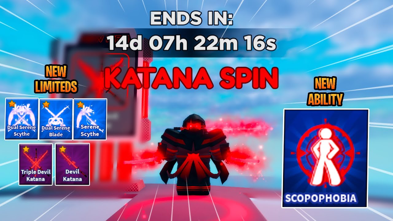 EVERYTHING NEW DEVILS KATANA UPDATE In Roblox Blade Ball - YouTube