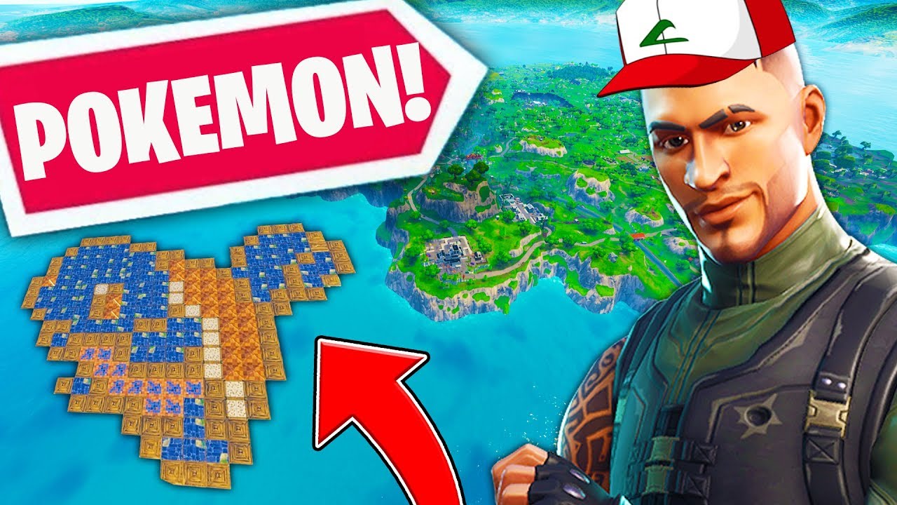 Building a GIANT POKEMON In Fortnite Battle Royale! | Fortnite ...